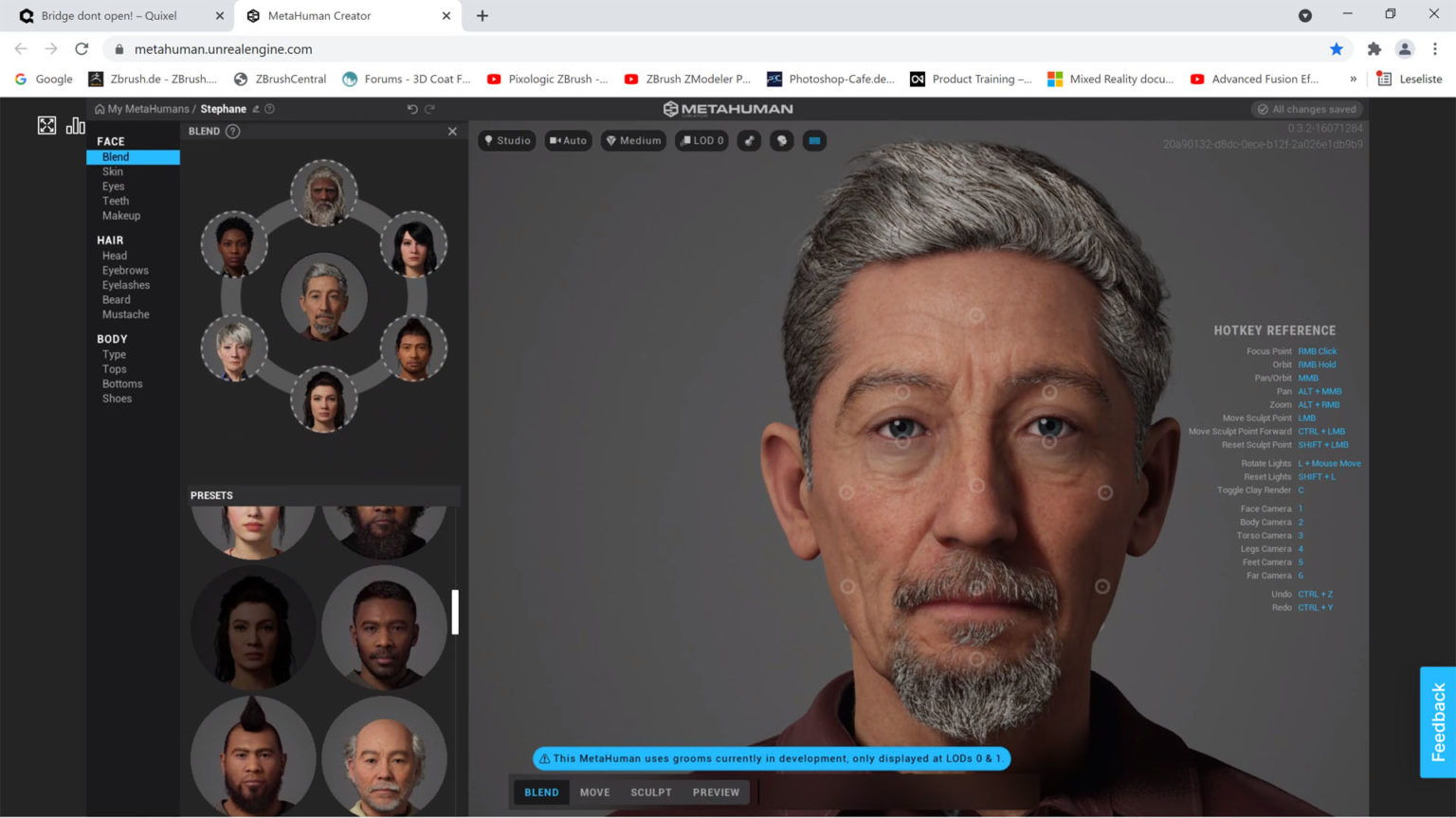 Unreal Engine MetaHuman Creator erstelle realistische Menschen. Unreal Engine MetaHuman Creator erstelle realistische Menschen.